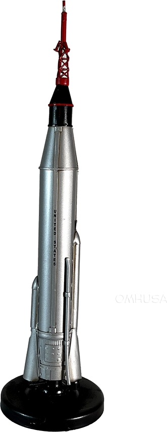 Mercury Atlas Rocket Display Model by Old Modern Handicrafts