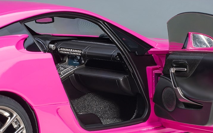 LEXUS LFA (PASSIONATE PINK) in 1:18 scale by AUTOart
