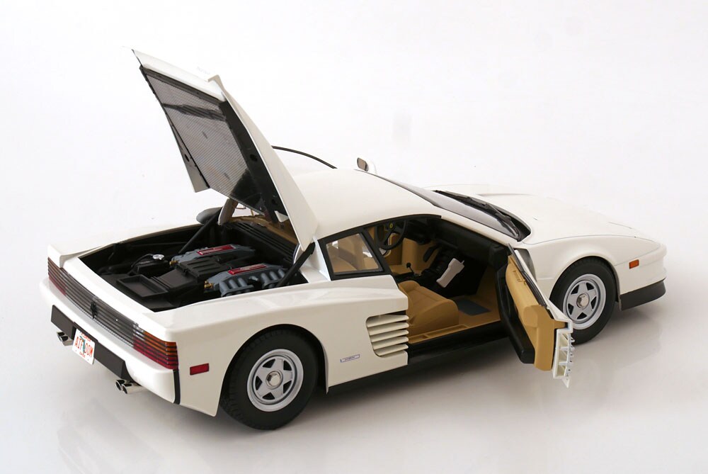 1984 Ferrari Testarossa Miami Vice TV Series in 1:12 scale by KK Diecast