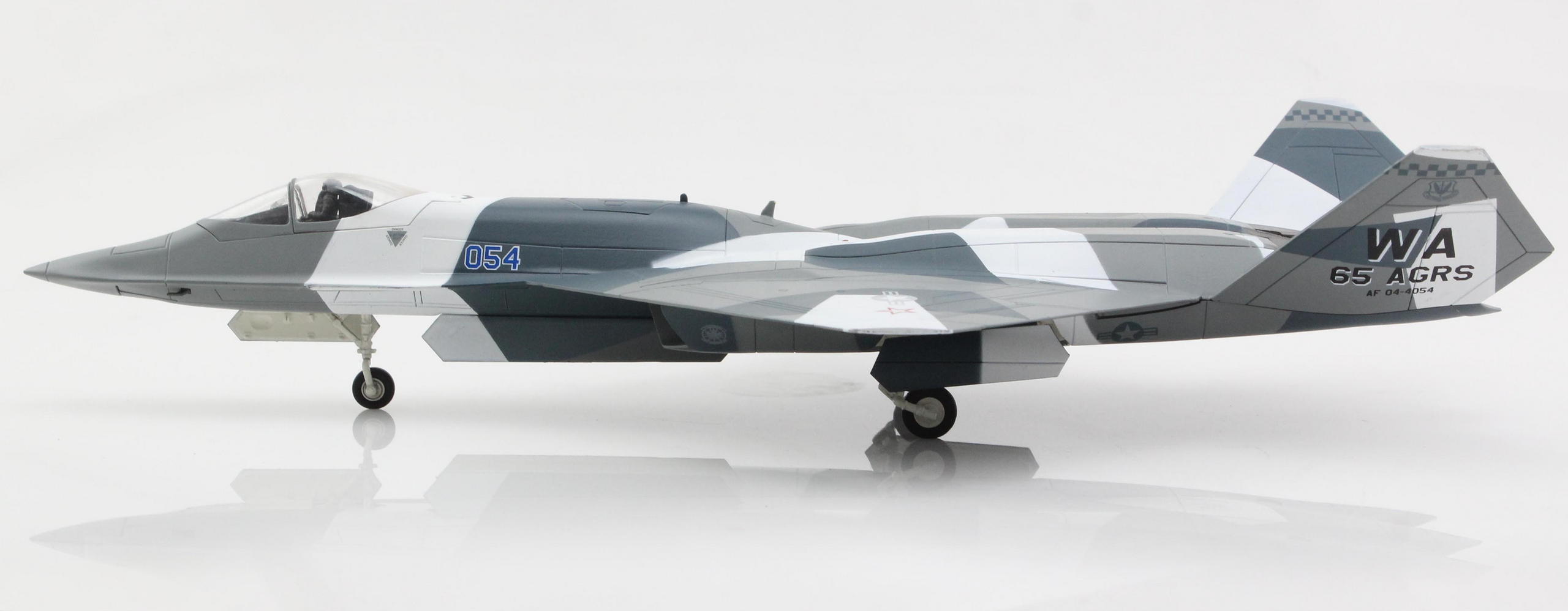 F-23 "Su-57 Aggressor Scheme" Blue 054 65th AGRS Nellis AFB (what if ...