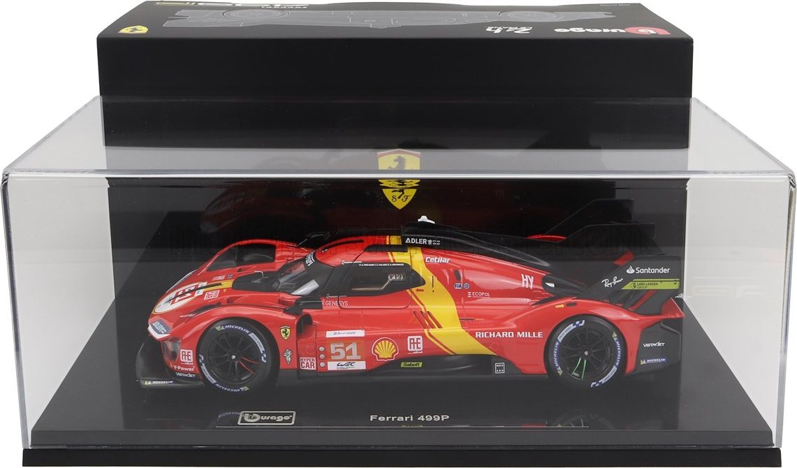 RARE dealer exlusive! Ferrari 499P #51 Winner 2023 Le Mans in 1:18 ...