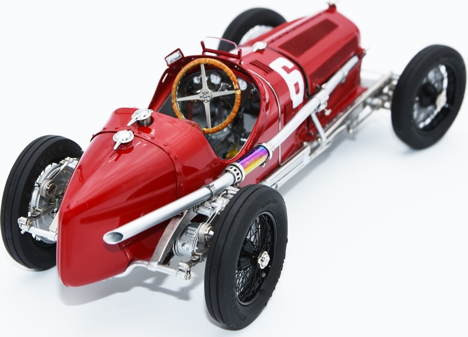 Alfa Romeo P3 Italian Monza GP Winner 1932 #6 in 1:18 Scale by CMC