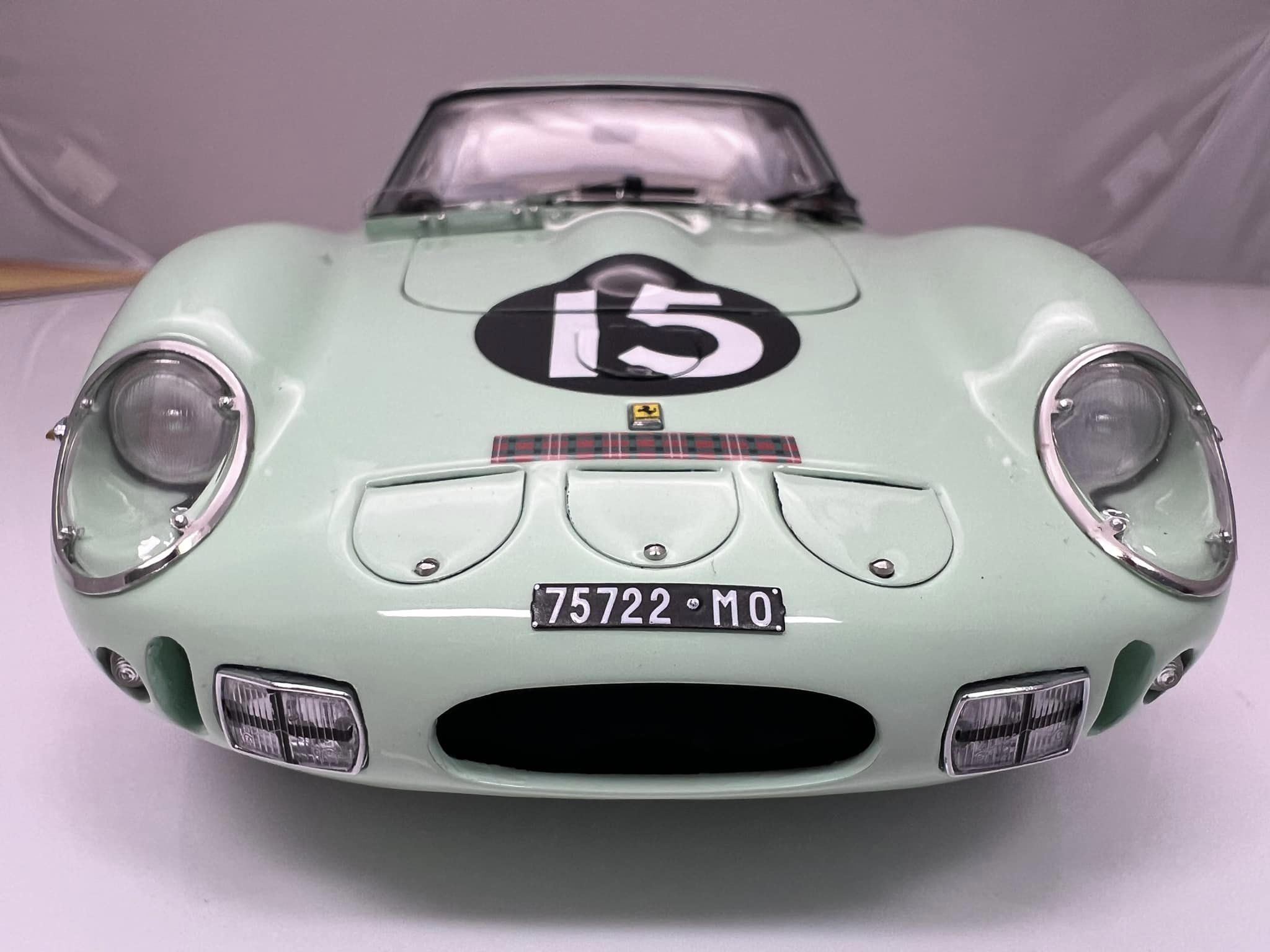 1962 Ferrari 250 GTO #15, Ireland, 1st OA at 1962 Silverstone, 1:18 ...