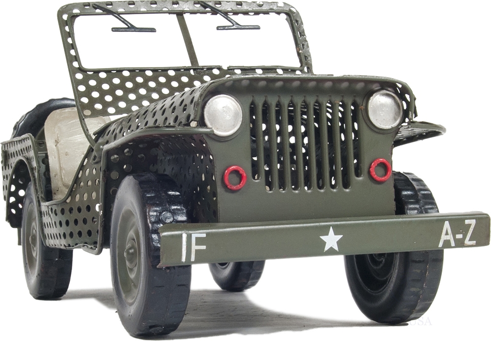 1945 Willys CJ-2A Overland Open Frame Jeep Model 1:12 scale by Old ...