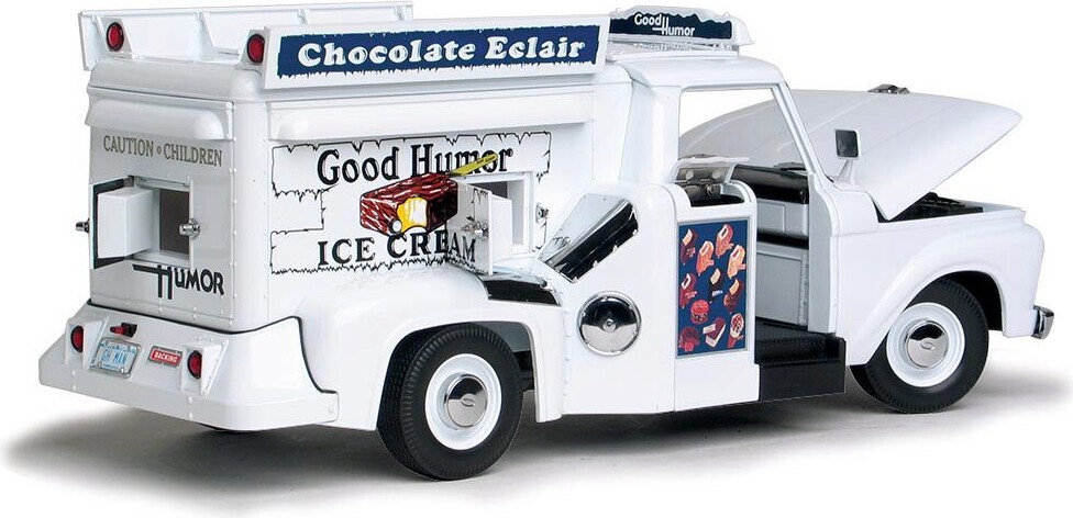 1965 Good Humor Ice Cream Truck Diecast Model Car in 1:18 Scale by Sun Star