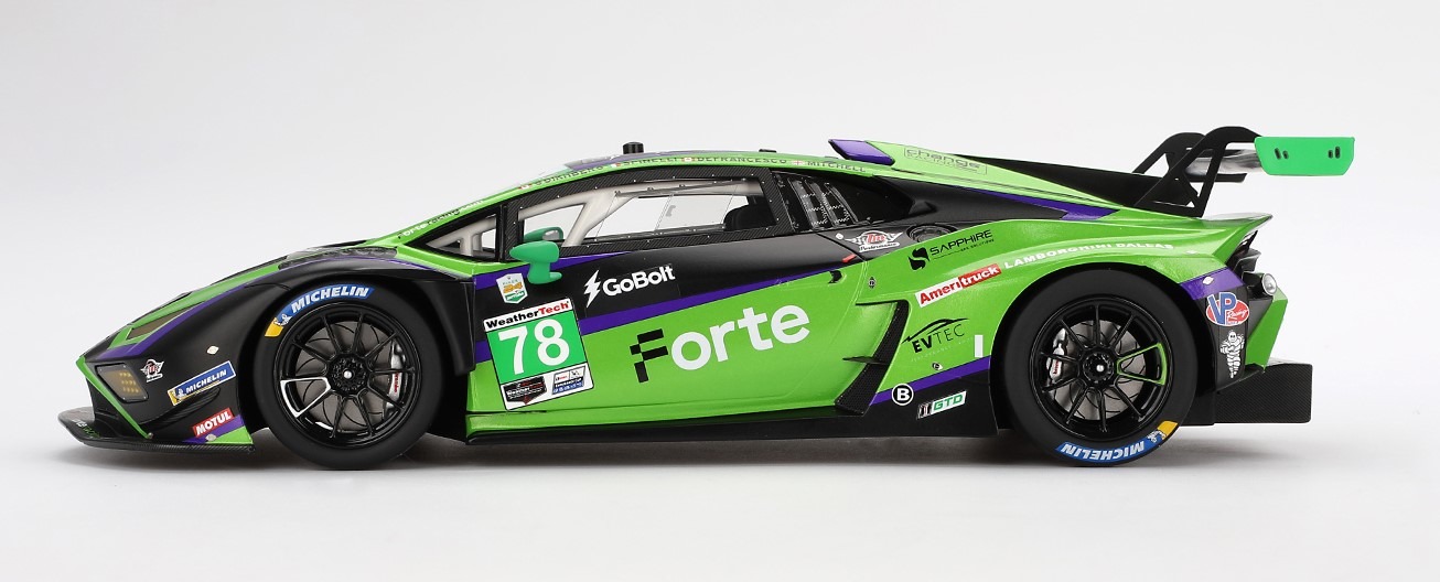 Lamborghini Huracán GT3 EVO2 #78 Forte Racing 2024 IMSA Daytona 24 Hrs ...