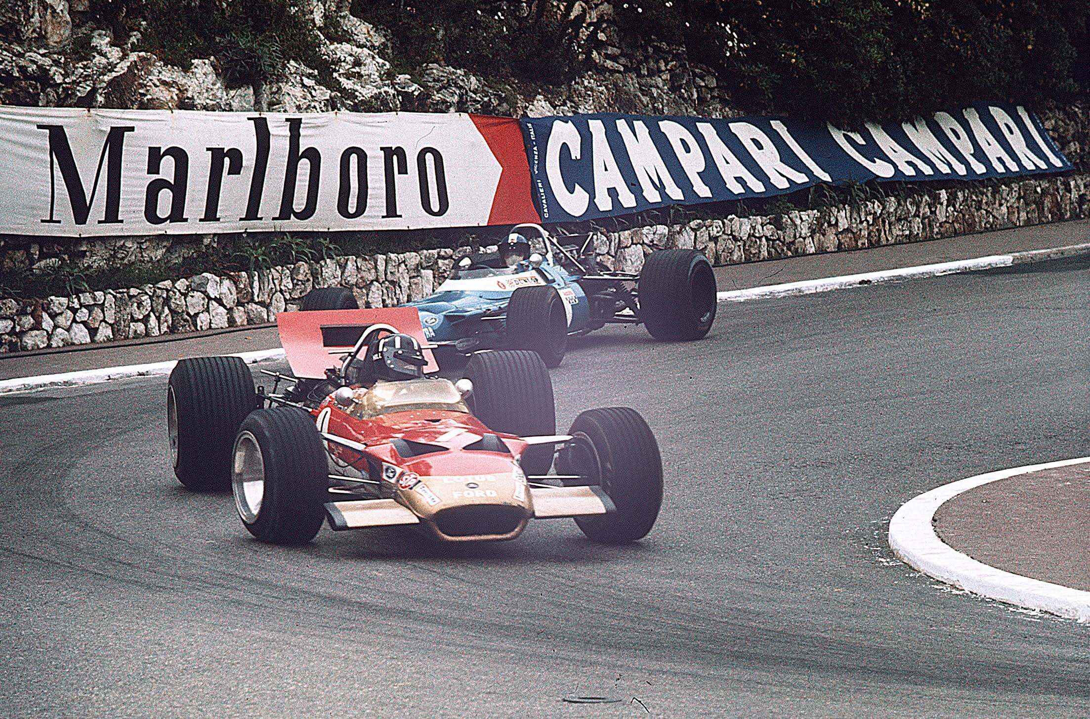 Lotus 49B No.2 4th Monaco GP 1969 Richard Attwood in 1:43 scale by Spark