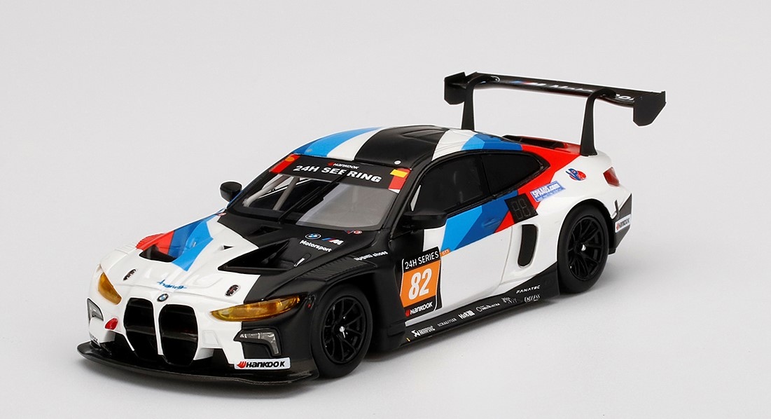 BMW M4 GT3 #82 2021 24H Sebring in 1:43 scale by True Scale Miniatures ...