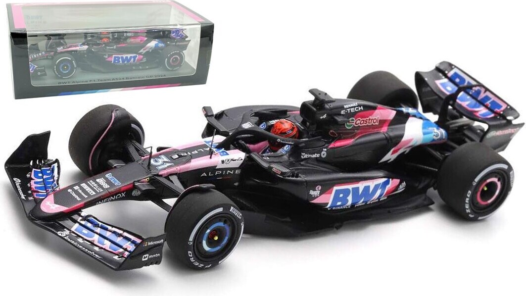 BWT Alpine F1 Team A524 No.31 Bahrain GP 2024 Esteban Ocon in 1:43 ...