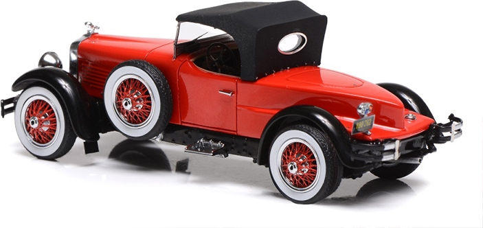 1928 Stutz Black Hawk Speedster Top Up Model Car in 1:43 Scale by Esval ...
