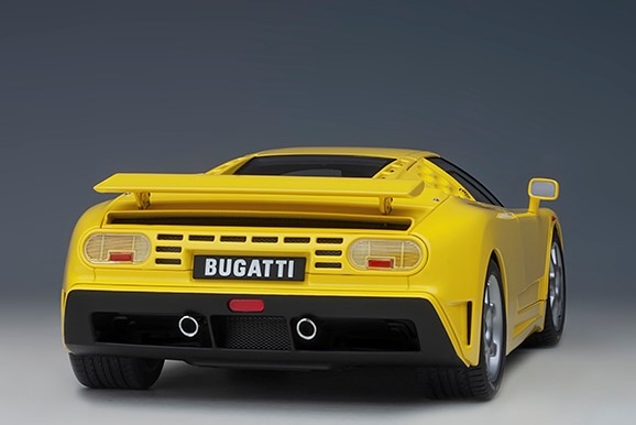 BUGATTI EB110 SS (GIALLO BUGATTI/YELLOW) in 1:18 scale by AUTOart by ...
