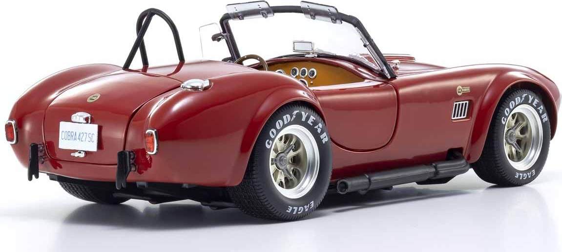 SHELBY COBRA 427 S/C Maroon in 1:18 scale by Kyosho Diecast Models
