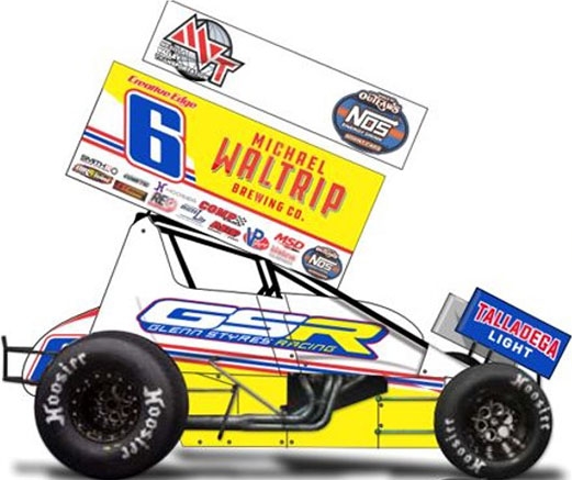 2024 #6 Bill Rose Racing/ Michael Waltrip Brewing Co. Sprint Car - Bill ...