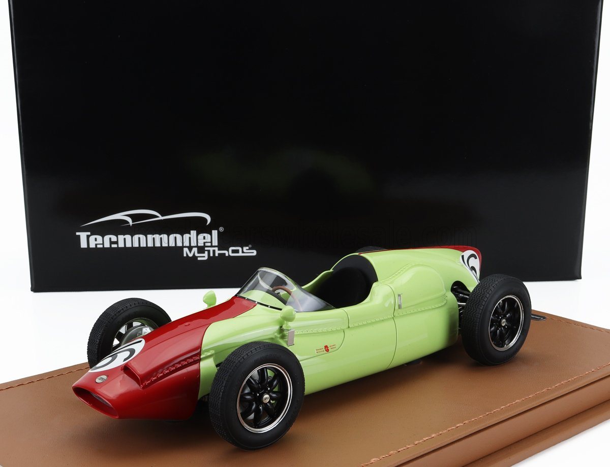 Cooper F1 T51 #16 1960 Monaco GP Chris Bistrow in 1:18 scale by Tecnomodel