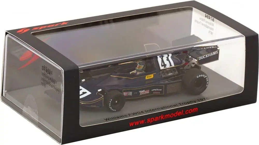 Williams FW04 No.41 International Trophy 1976 Brian McGuire in 1:43 ...