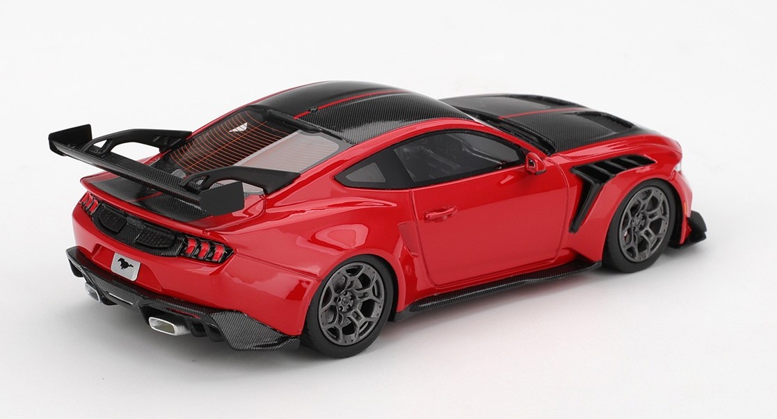 Ford Mustang GTD Race Red in 1:43 scale by True Scale Miniatures