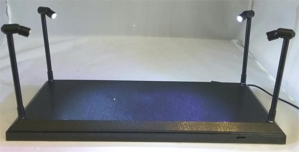 LED LIGHTED ACRYLIC DISPLAY CASE for 1:18 Scale Models by Fine Scale Models