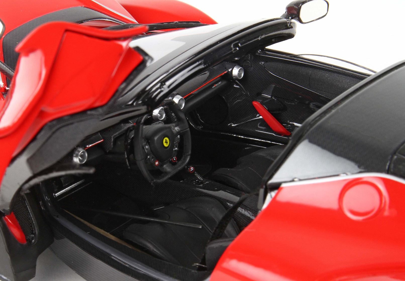 Ferrari LaFerrari APERTA Rosso Corsa Diecast in 1:18 scale by BBR by BBR