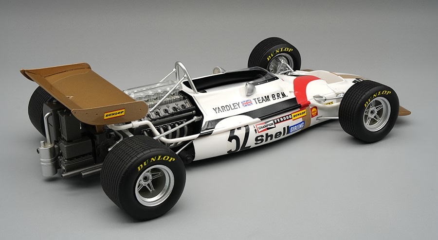 BRM P153 1970 USA GP Peter Westbury in 1:18 scale by Tecnomodel