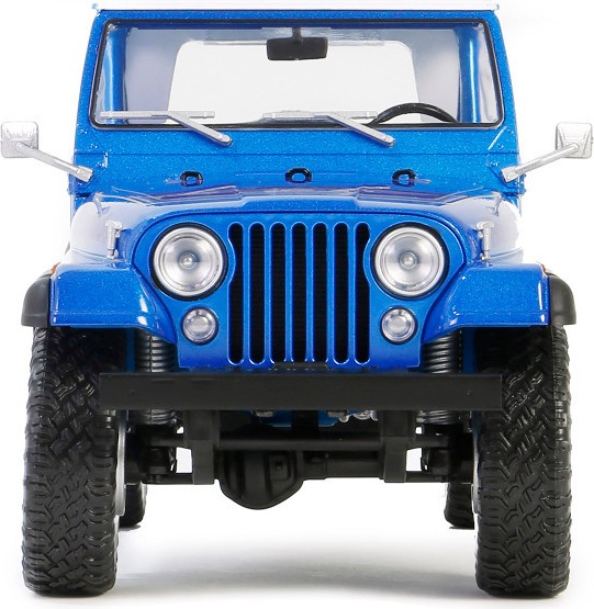 1978 Jeep CJ-7 Renegade Captain Blue in 1:18 scale by Greenlight