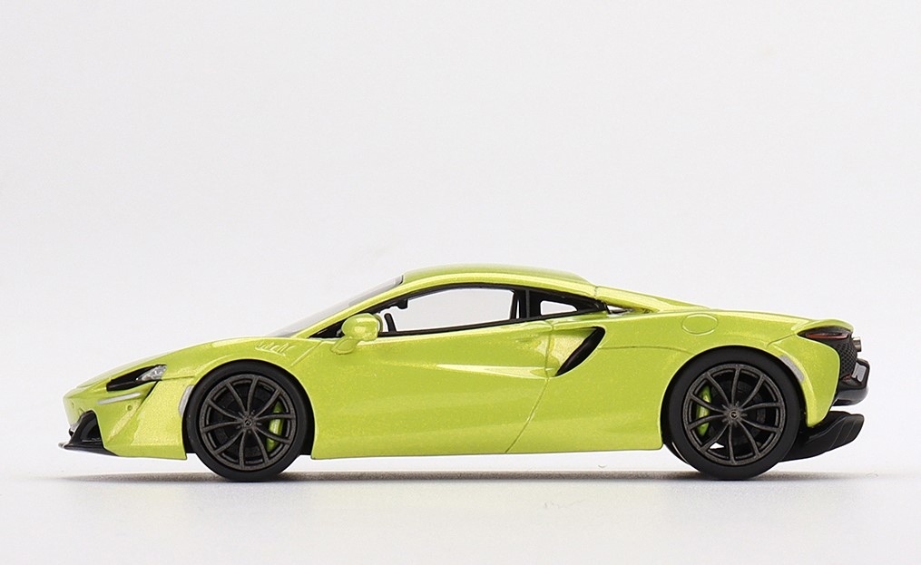 McLaren Artura Flux Green in 1:43 scale by True Scale Miniatures