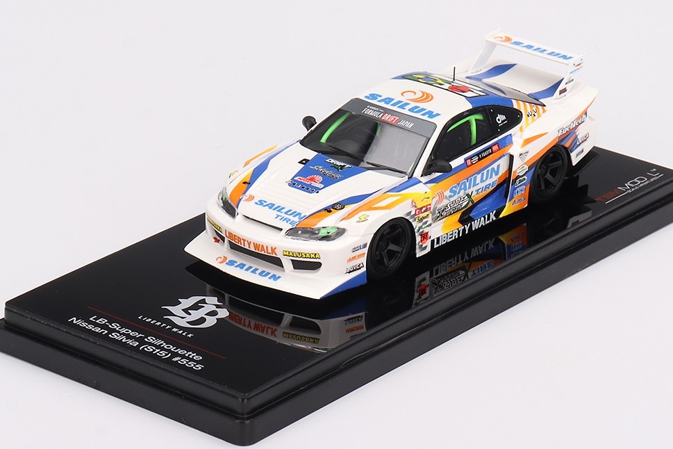 Nissan Silvia (S15) LB-Super Silhouette #555 2023 Formula Drift Japan ...