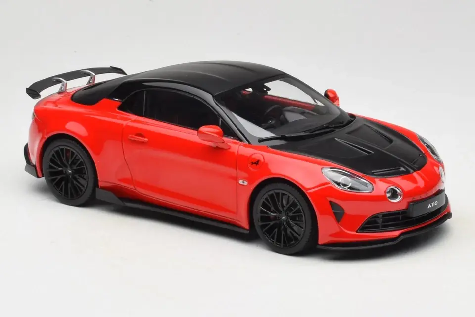 2025 Alpine A110 R Turini Seismic Red in 1:18 scale by Norev