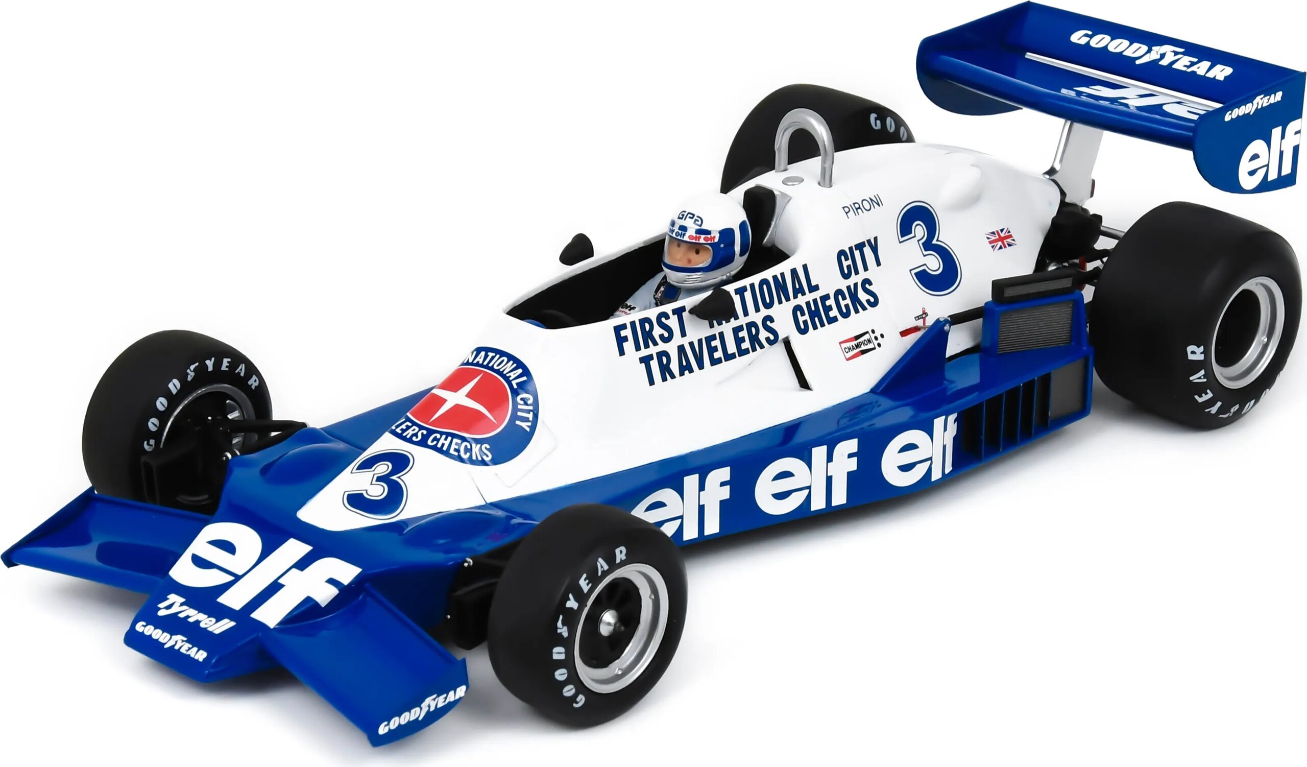 Tyrrell 008 No.3 5th Monaco GP 1978 in 1:18 scale by Spark