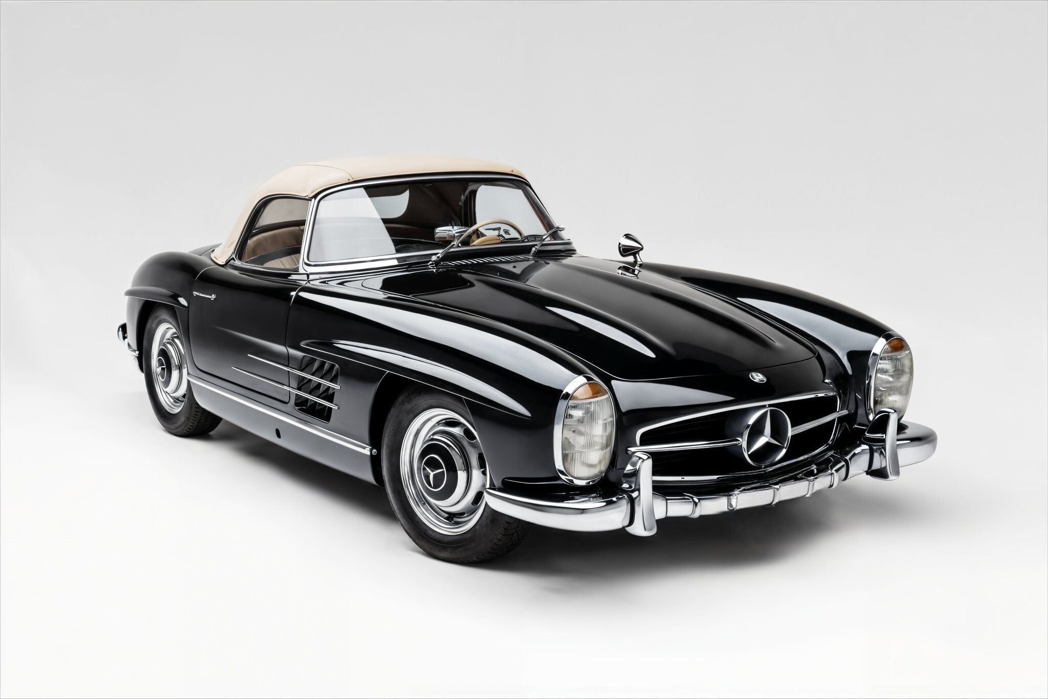 Mercedes-Benz 300 SL W198 Softtop in 1:18 scale by CMC