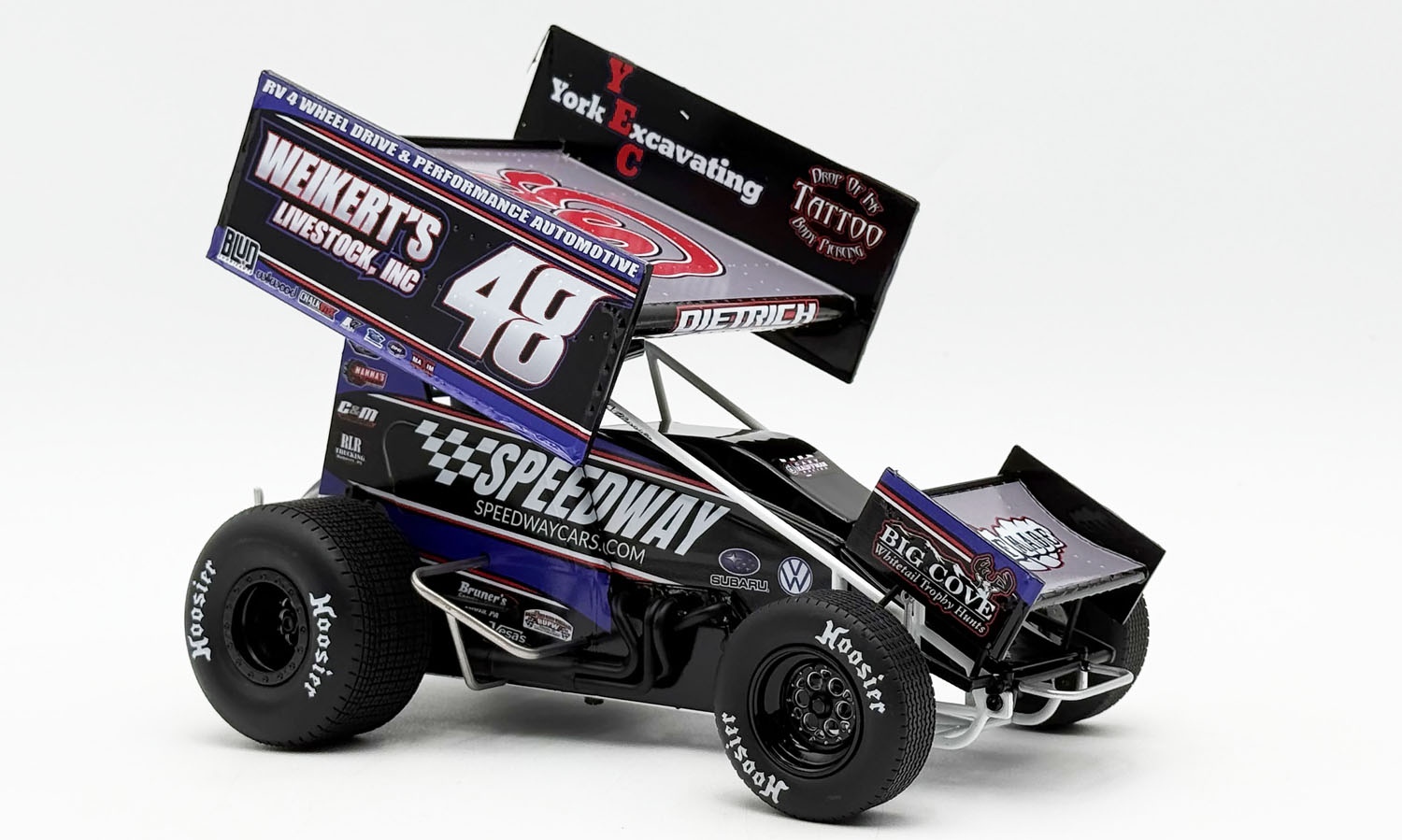 2025 #48 Weikert's Livestock Sprint Car - Danny Dietrich in 1:18 scale ...