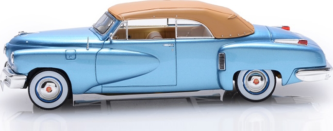 1948 Tucker Torpedo Convertible Top Up in 1:43 Scale by Esval Models by ...