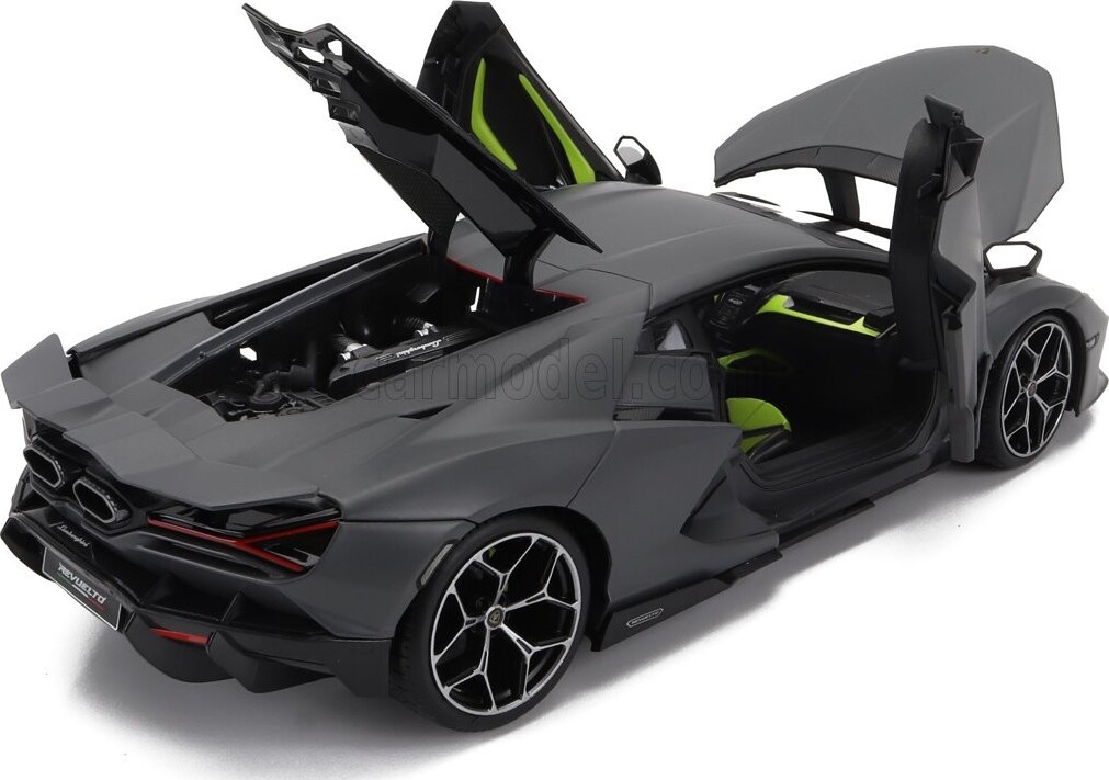 New Lamborghini Revuelto Hybrid Dealer Exclusive in Vulcano Matt Grey ...