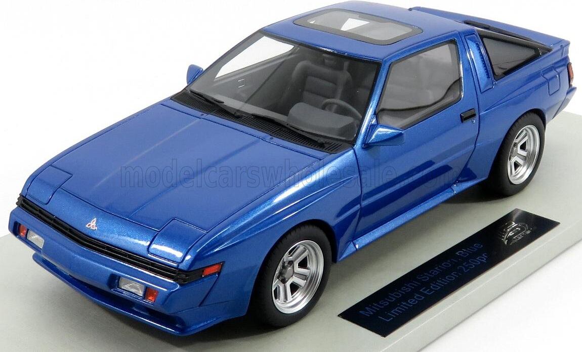 1988 Mitsubishi Starion 2.0 Turbo EX Blue in 1:18 scale by LS Collectibles