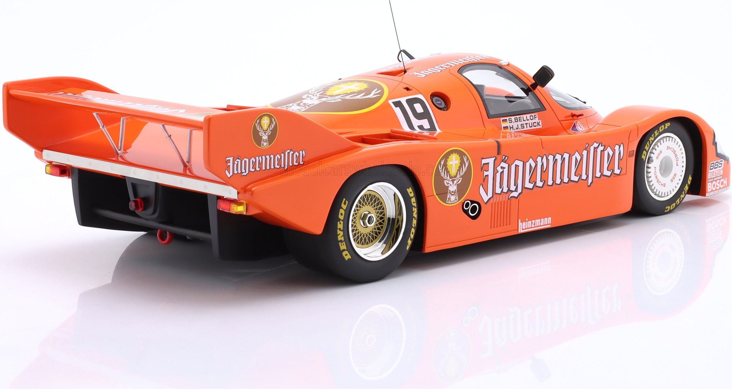Porsche 956B Jägermeister #19 Winner 1000km Monza Italy 1984 in 1:12 ...