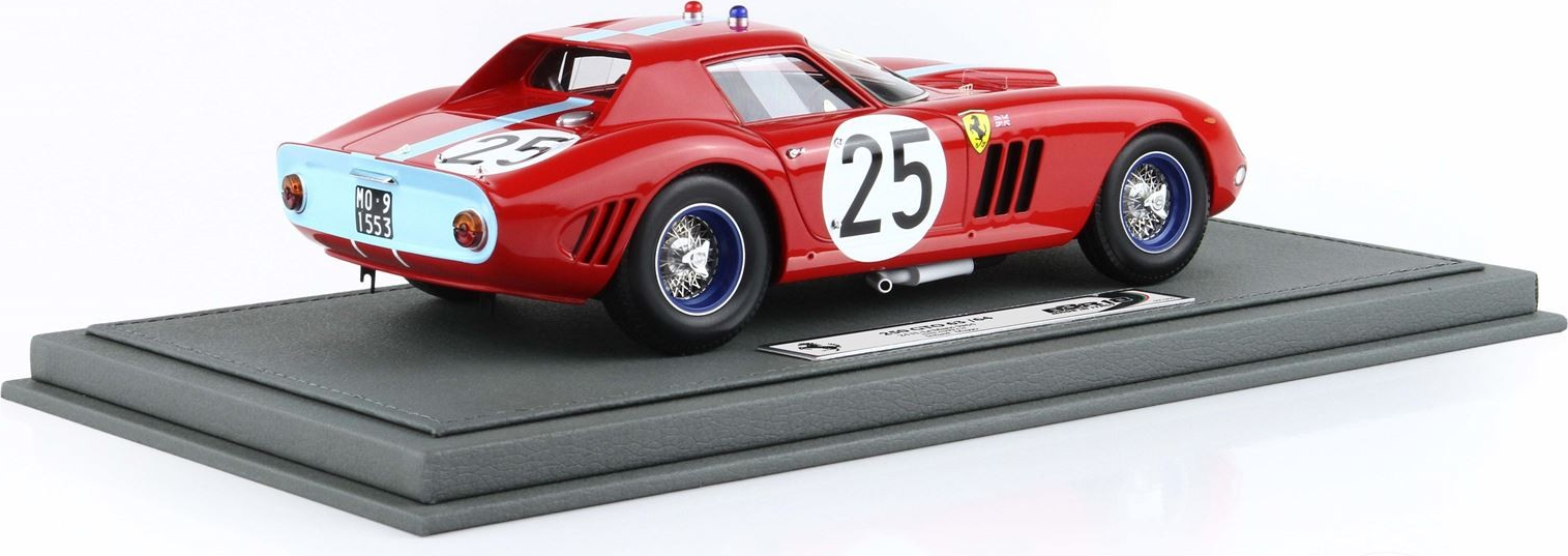 Ferrari 250 GTO 24h Le Mans 1964 S/N 5571 GT #25 in 1:18 scale by BBR