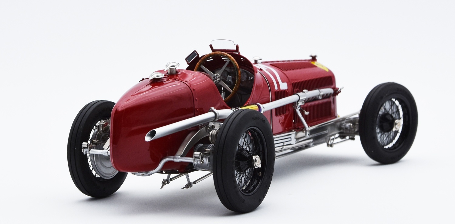 Alfa Romeo P3 Fagioli, 1933 Italian GP Winner #12 in 1:18 Scale by CMC
