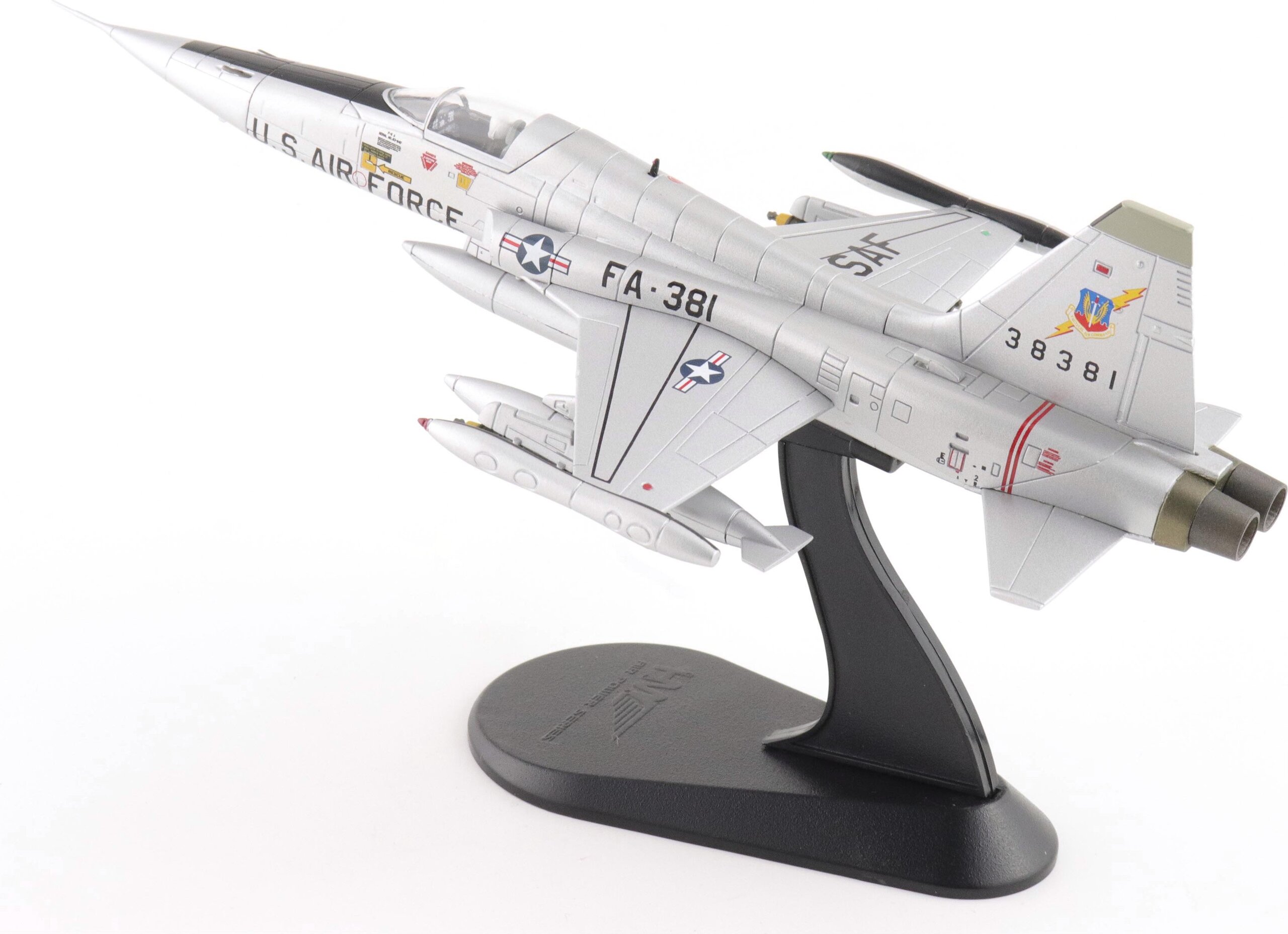 F-5A Freedom Fighter 38381 USAF 1960s in 1:72 scale by Hobby Master