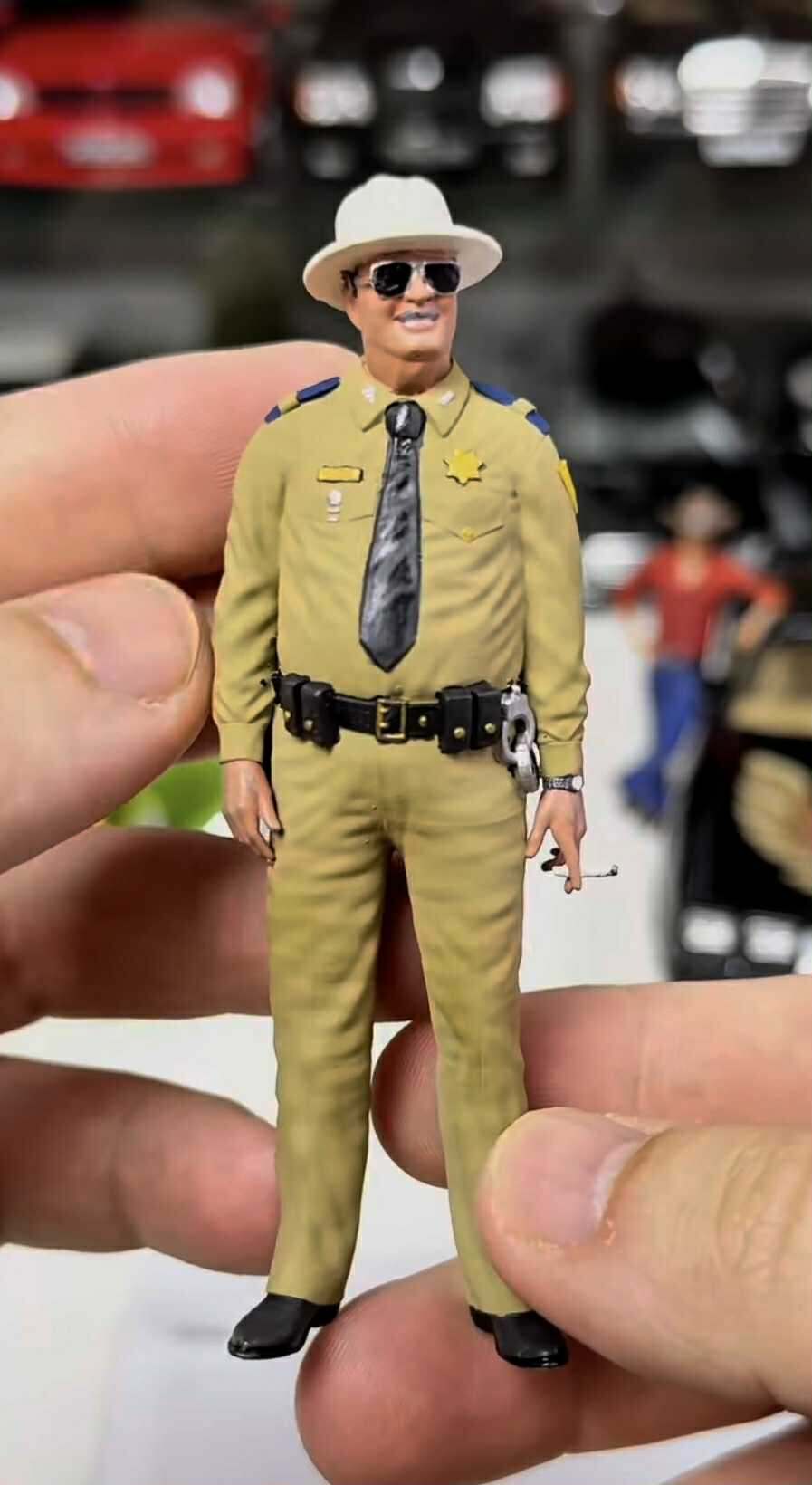 Sheriff Buford T. Justice Jackie Gleason Smokey and the Bandit in 1:18 ...