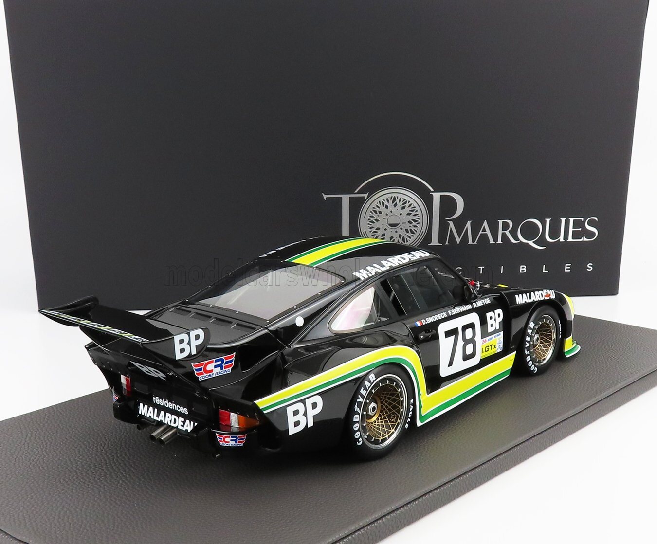 Porsche 935K3 #78 5th 1982 24h Le Mans (2nd Class) in 1:12 scale by Top Marques
