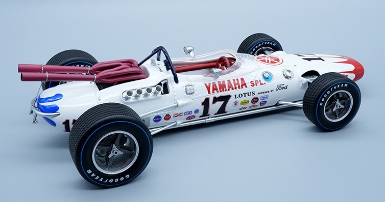 1965 Lotus 38 Indy 500 DNF Car #17 Dan Gurney in 1:18 scale by Tecnomodel