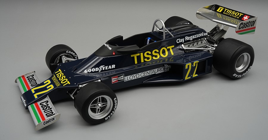 Ensign N177 1977 Monaco GP Driver: Jacky Ickx in 1:18 scale by Tecnomodel