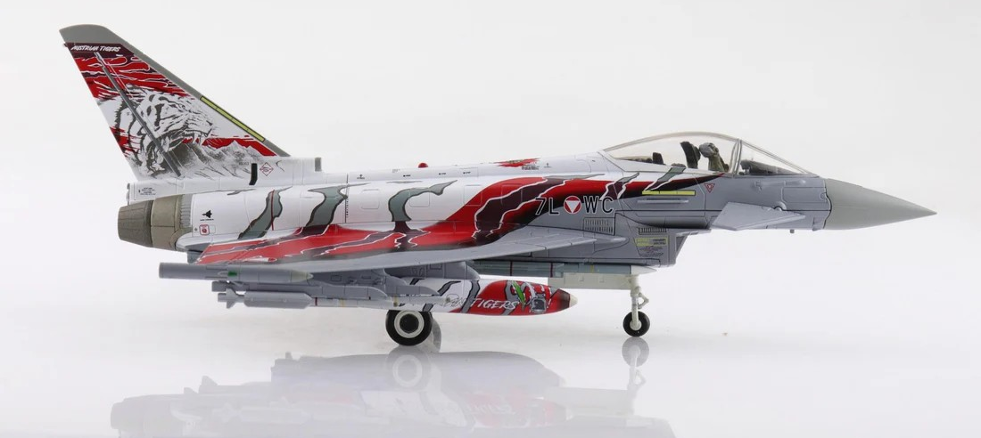 Eurofighter Typhoon 7L+WC Austrian AF "NATO Tiger Meet 2023" in 1:72 ...