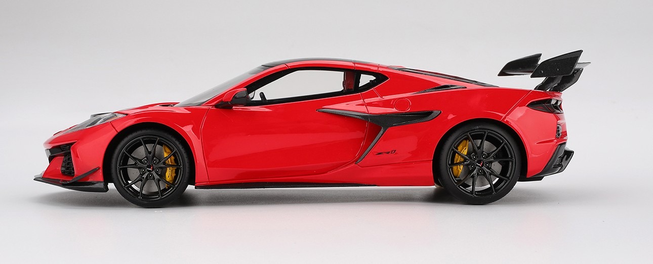2026 Chevrolet Corvette C8 ZR1 Torch Red in 1:18 scale by Topspeed