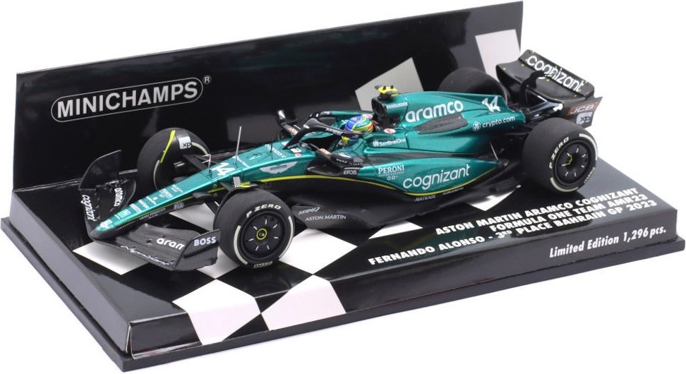 2023 Aston Martin Bahrain Grand Prix Podium 3rd Fernando Alonso in 1:43 ...