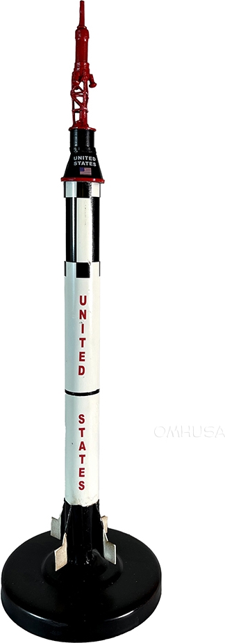 Mercury Redstone Rocket Display Model by Old Modern Handicrafts