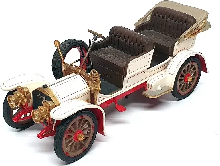 1904 Mercedes Benz Simplex cream in 1:24 scale by Franklin Mint