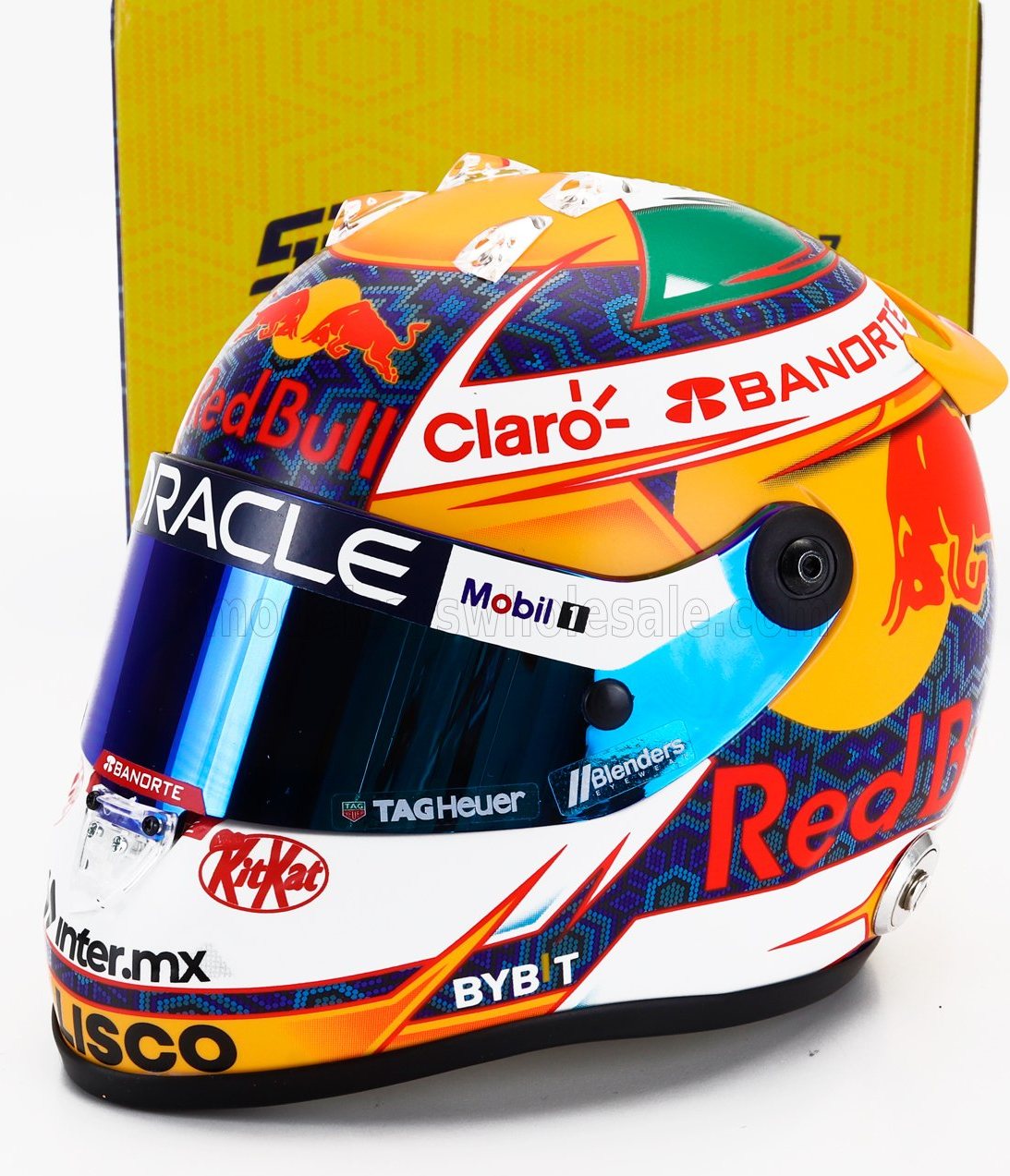 2024 Helmet Worn by Sergio Perez #11 in 1:2 scale by Bell