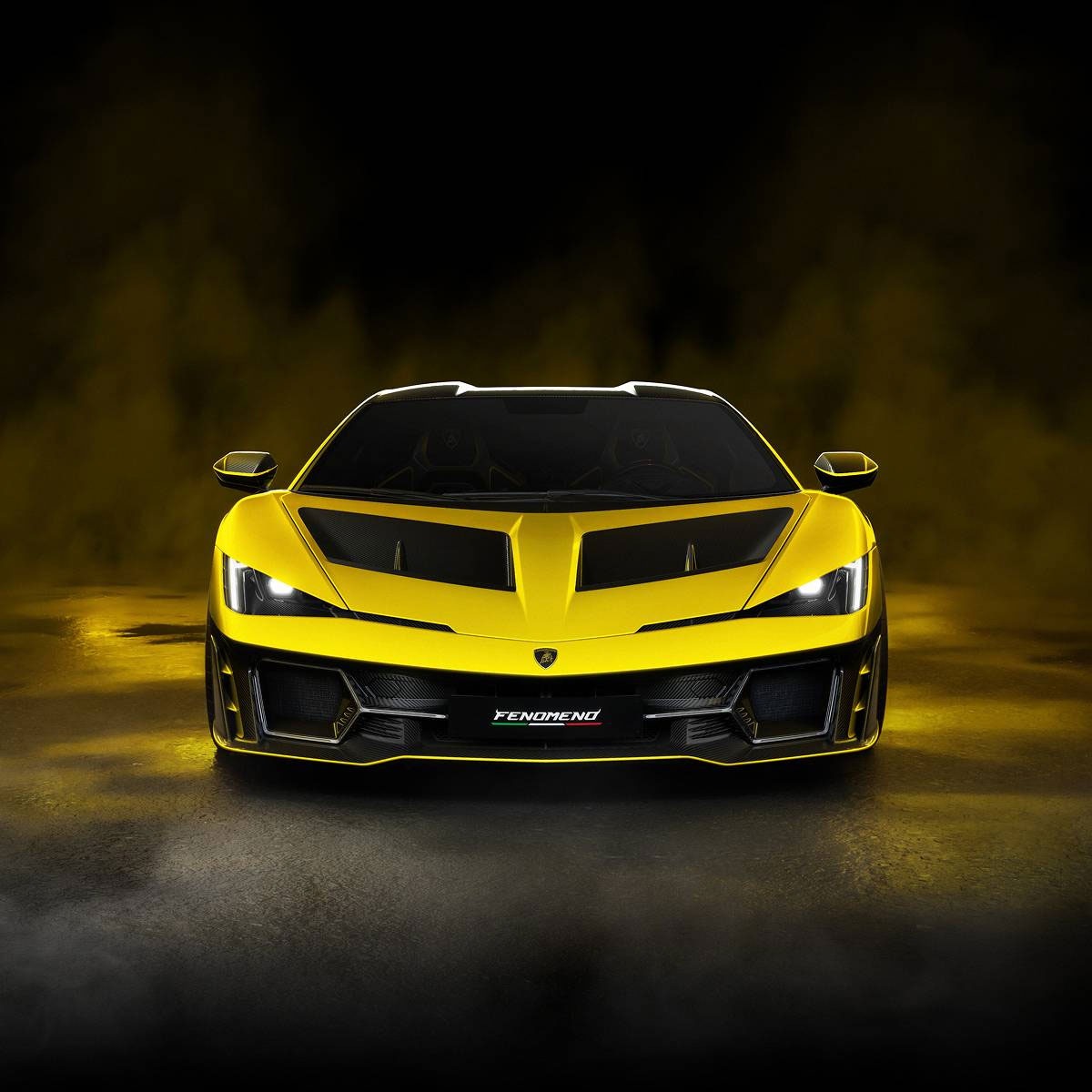 Lamborghini Fenomeno Giallo Crius in 1:18 scale by MR Collection