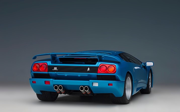 LAMBORGHINI DIABLO SE30 BLU SIRENA/METALLIC BLUE in 1:18 scale by ...
