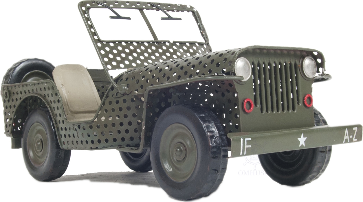 1945 Willys CJ-2A Overland Open Frame Jeep Model 1:12 scale by Old ...